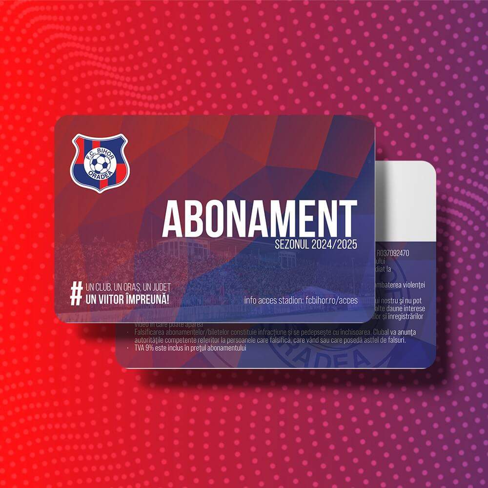 FC Bihor Oradea a lansat abonamentele pentru sezonul 2024-2025. Află ...
