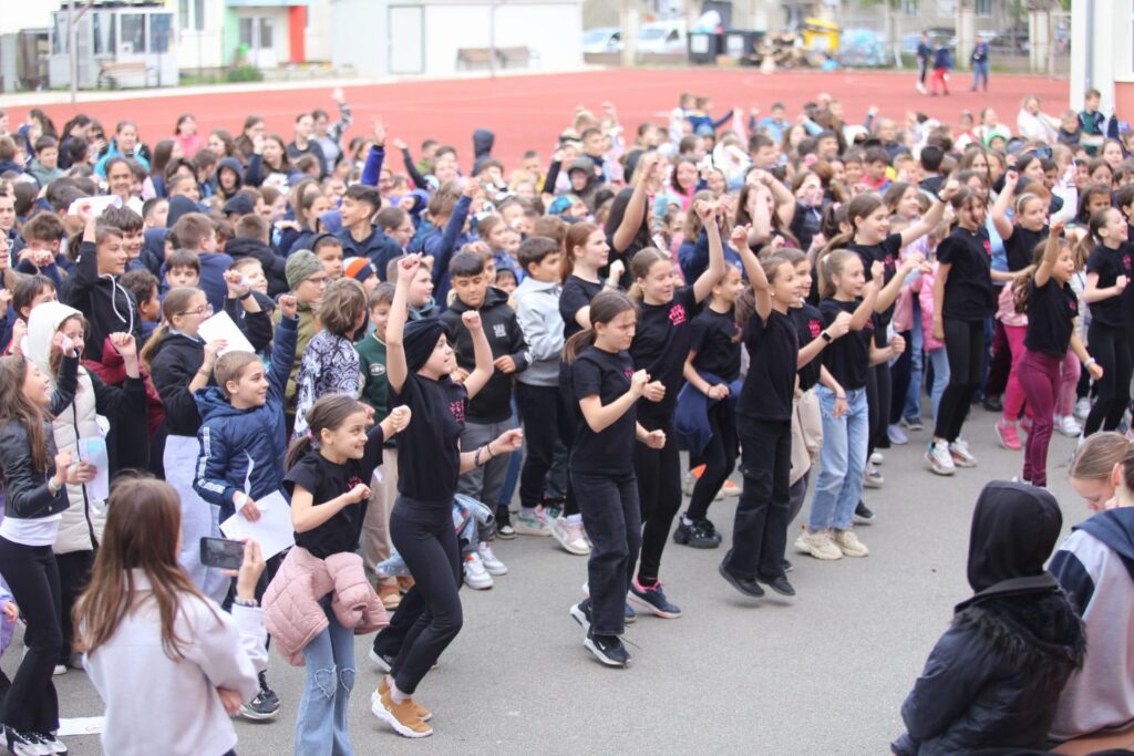 Flash mob împotriva violenței, la Colegiul Național „Onisifor Ghibu ...